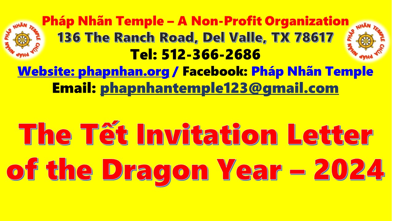 The Tết Invitation Letter of the Dragon Year – 2024